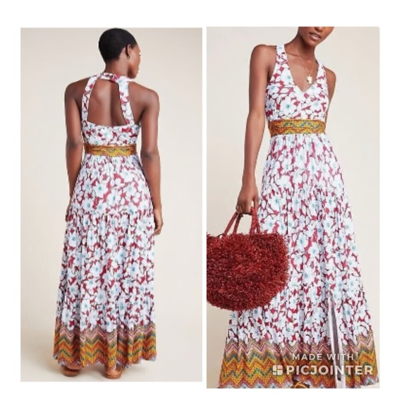 Anthropologie | Dresses | Maeve Auden Maxi Dress Anthropologie | Poshmark
